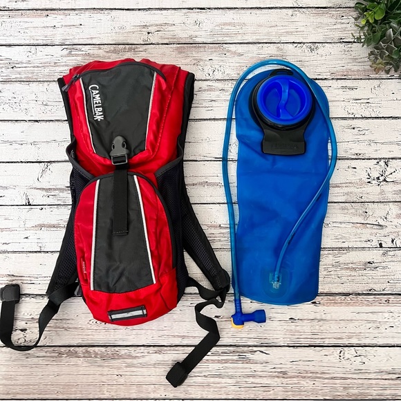 Camelbak | Bags | Camelbak Rogue Hydration Pack Red Black | Poshmark